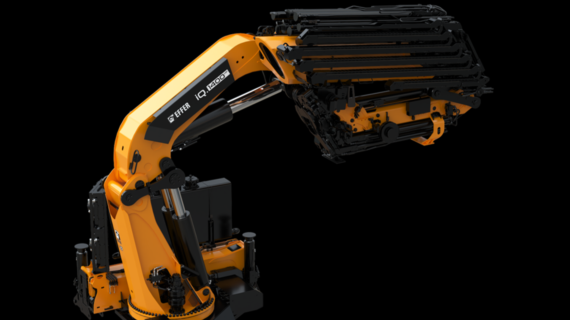 Grúa Effer Bolonia Scania R143 420 V8 8X4 + Effer 980/6S + JIB